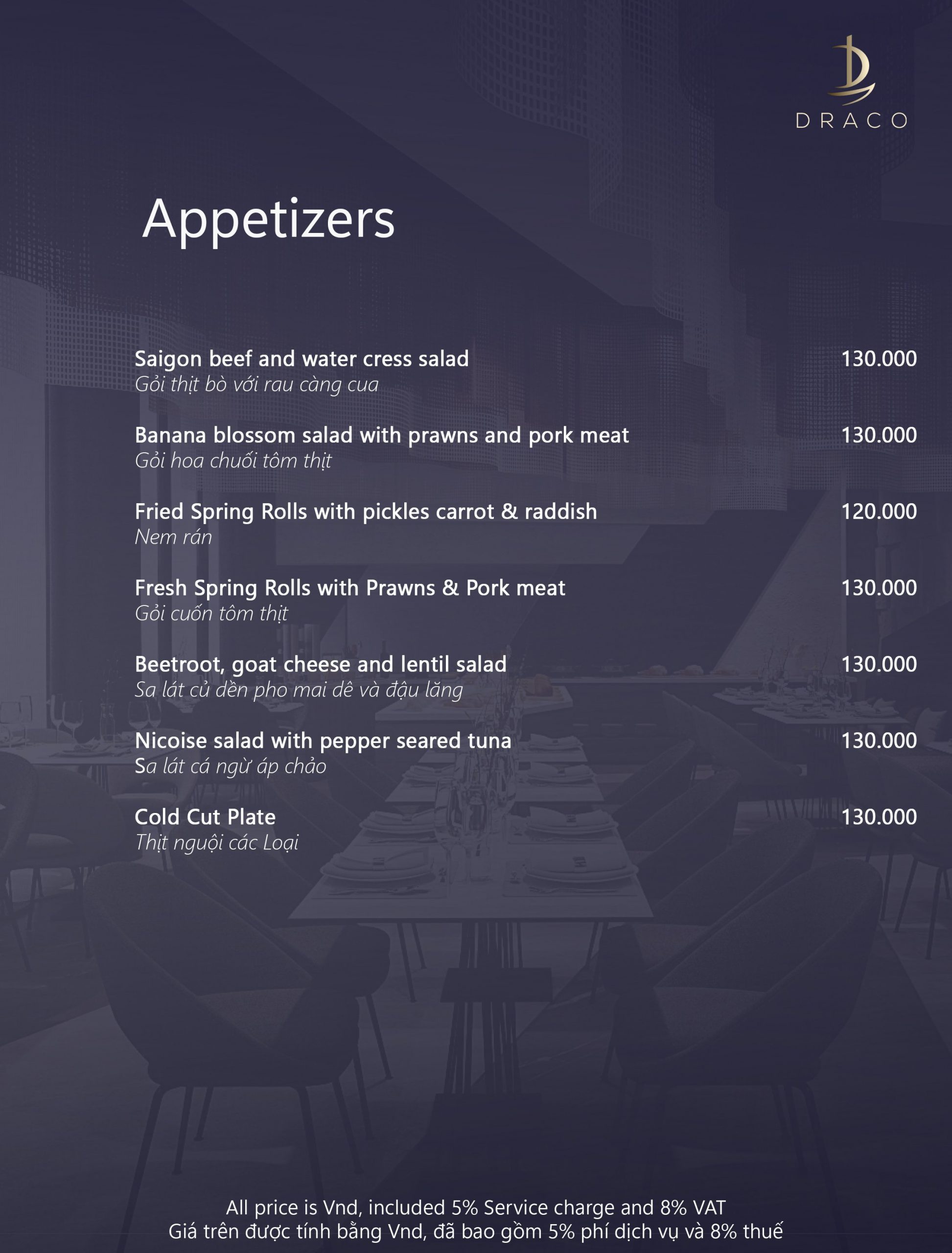 Restarants & bar – DRACO – Hotel